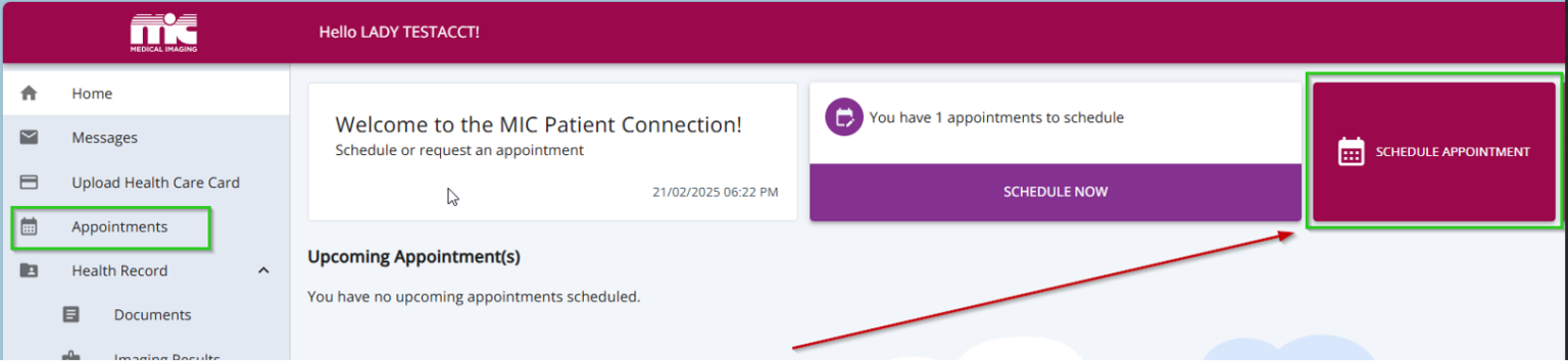 Patient Connection (Online Portal): Step-by-Step Guide | MIC Medical ...