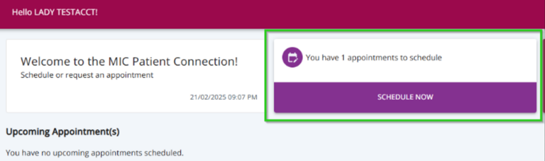 Patient Connection (Online Portal): Step-by-Step Guide | MIC Medical ...
